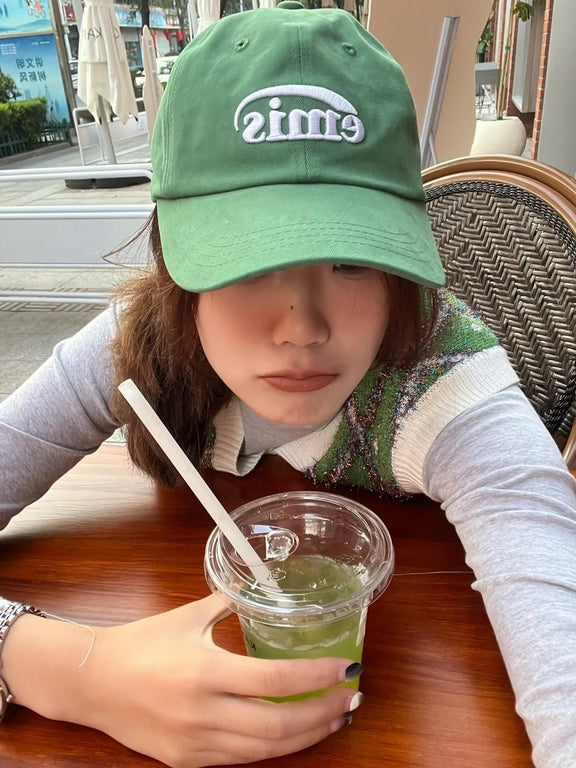 NEW LOGO EMIS CAP(RENEWAL)-GREEN – EMONO